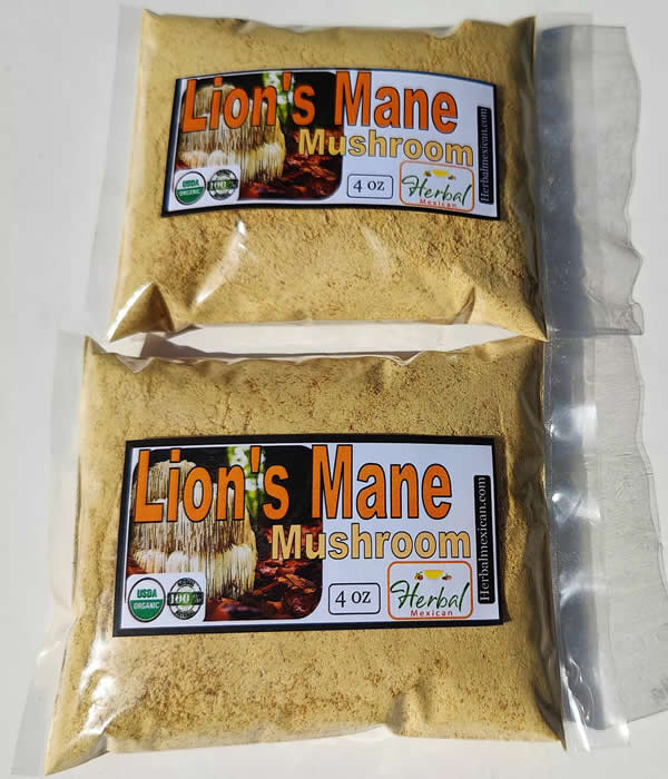 Lions mane mushroom powder 4oz